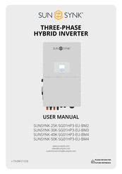Sunsynk SUNSYNK-50K-SG01HP3-EU-BM4 Manuals | ManualsLib