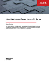 Hitachi HA810 G3 Series Manuals | ManualsLib