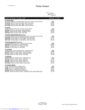 Parker Fly Deluxe Manuals | ManualsLib