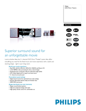 Philips MCD735/37 Manuals | ManualsLib