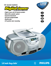 Philips AZ1018 Manuals | ManualsLib