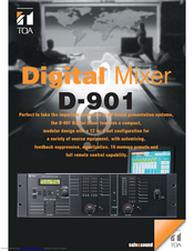 Toa D-901 Manuals | ManualsLib