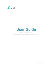 Tp-link RE605X Wi-Fi Range Extender Manuals