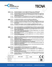 Wsi TECNA 7915 Manuals | ManualsLib