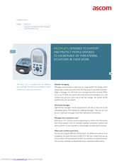 User Manuals: Ascom A71 - 1 Two-way Messaging Pager