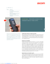 Ascom d81 Messenger Manuals | ManualsLib