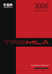 Esb audio TREMILA 3.6C Manuals | ManualsLib