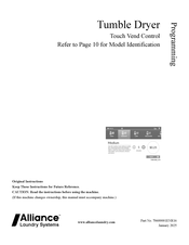 Alliance laundry systems UniMac 075 Series Manuals | ManualsLib