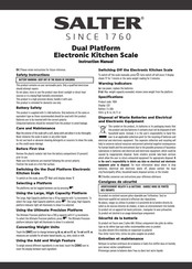 Salter 1084 Manuals | ManualsLib