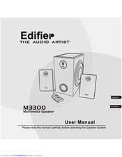 Edifier M3300 Manuals | ManualsLib