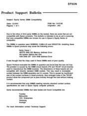 Epson Equity 286 PLUS Manuals | ManualsLib