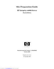 Hp Integrity rx8620 Manuals | ManualsLib