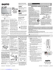 Sanyo DP42142 Manuals | ManualsLib