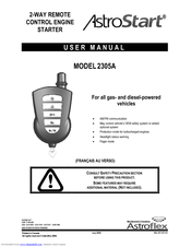 Astrostart 2305A Manuals | ManualsLib